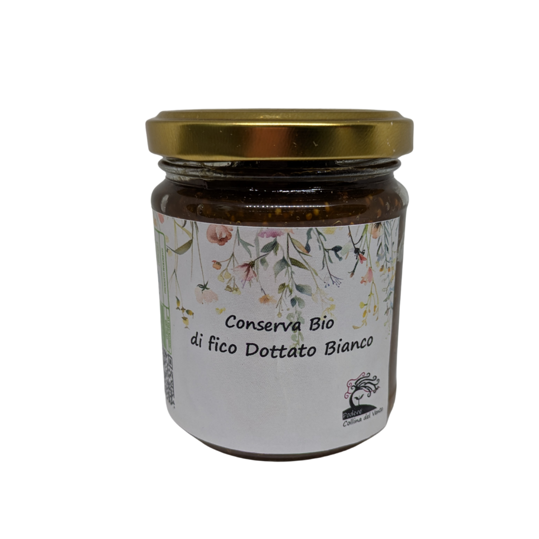 Conserva bio di fico Dottato Bianco - 230g – Pollino D'Oro
